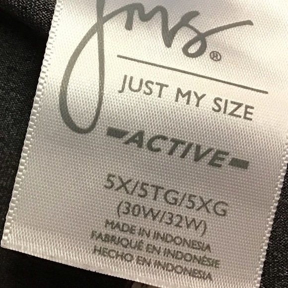 Just My Size | Pants & Jumpsuits | Jms Womens Plus Size Capris Sz 5x ...